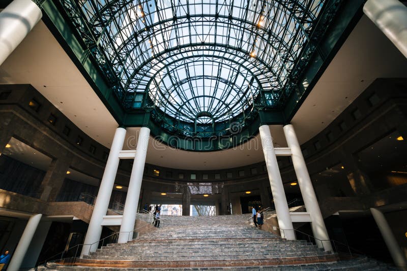 The Interior of Brookfield Place, in Lower Manhattan, New York ...