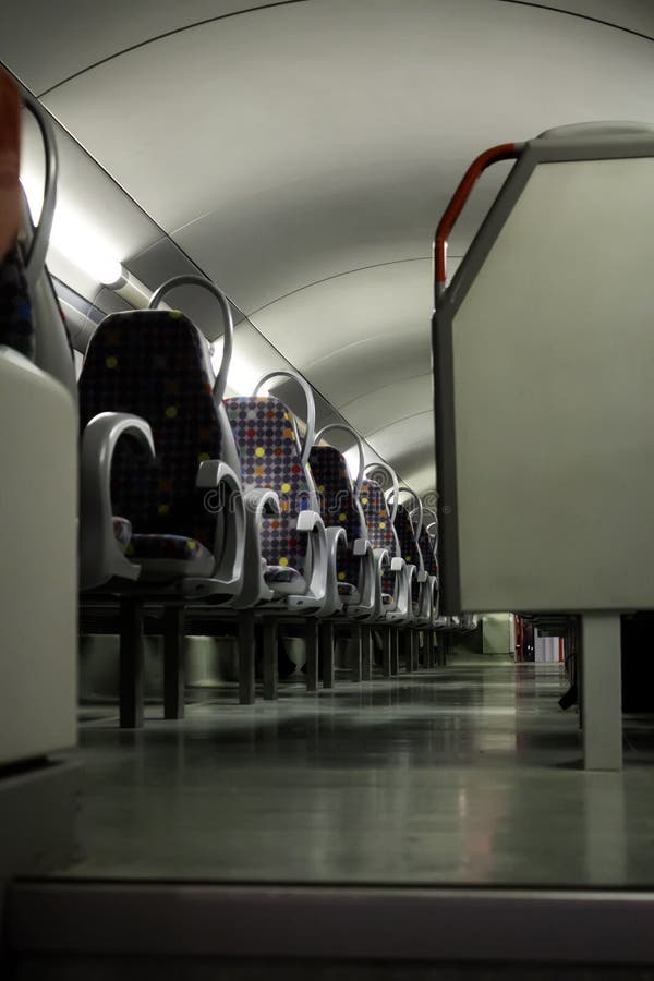 Interior bus seats stock photo. Image of coach, moscow - 139774254