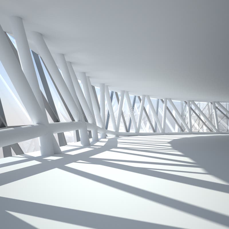 Interior Business Center stock illustration. Illustration of design ...