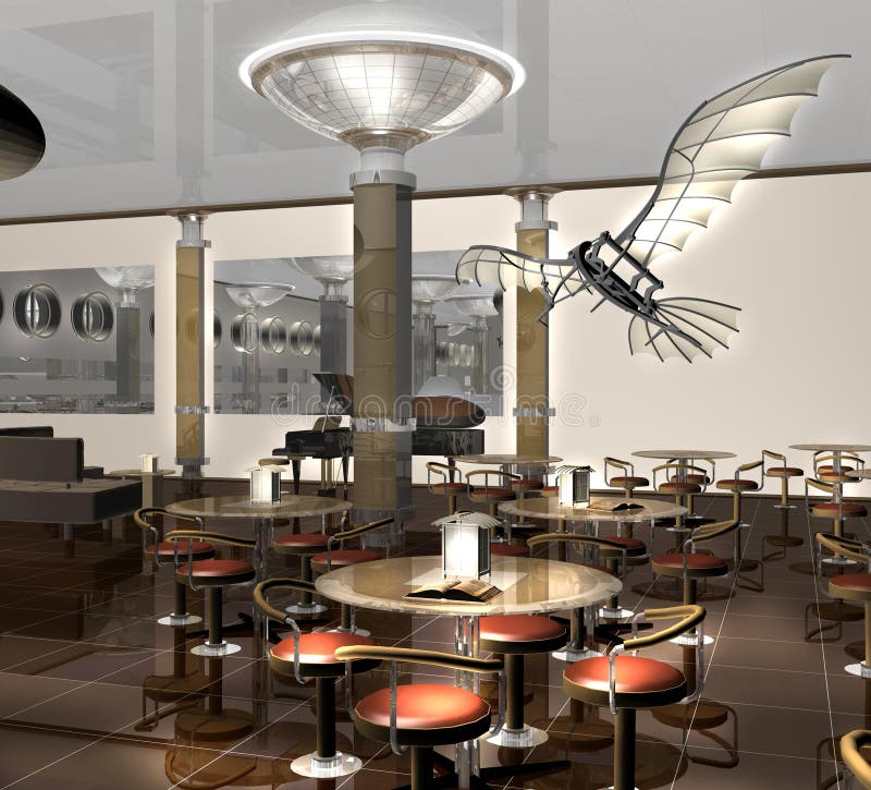 Interior Of Cafe Picture. Image: 8043596