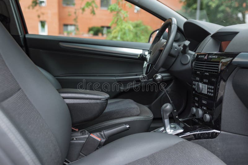 Interior of the Car Adaptive for People with Disabilities Stock Photo ...