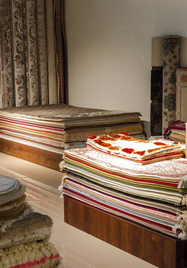 Carpet shop stock photo. Image of textile, decor, fabric - 150130334