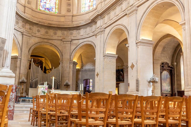 Interior of the cathedral editorial image. Image of architecture ...