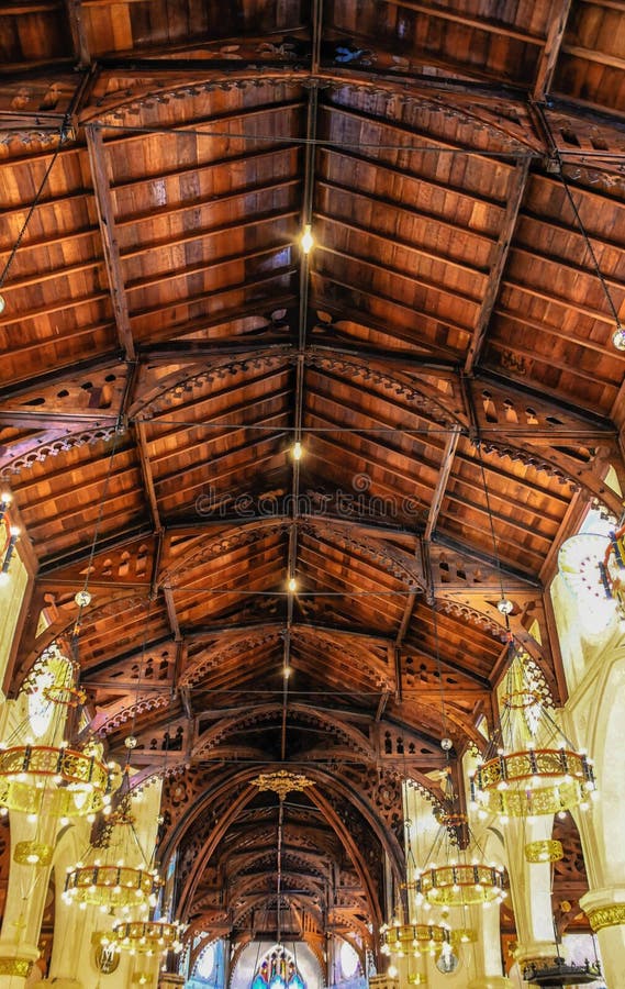 The Interior of the Cathedral of the Immaculate Conception in Port-of ...