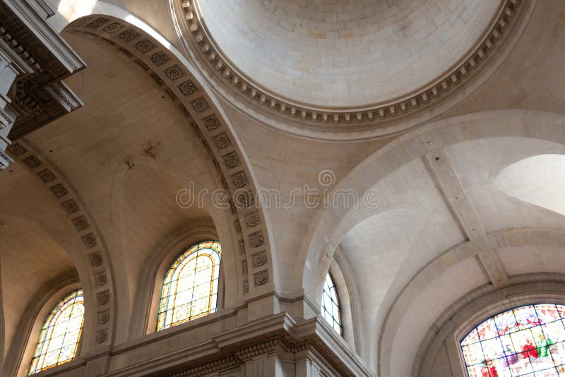 Interior of the cathedral editorial stock image. Image of history ...