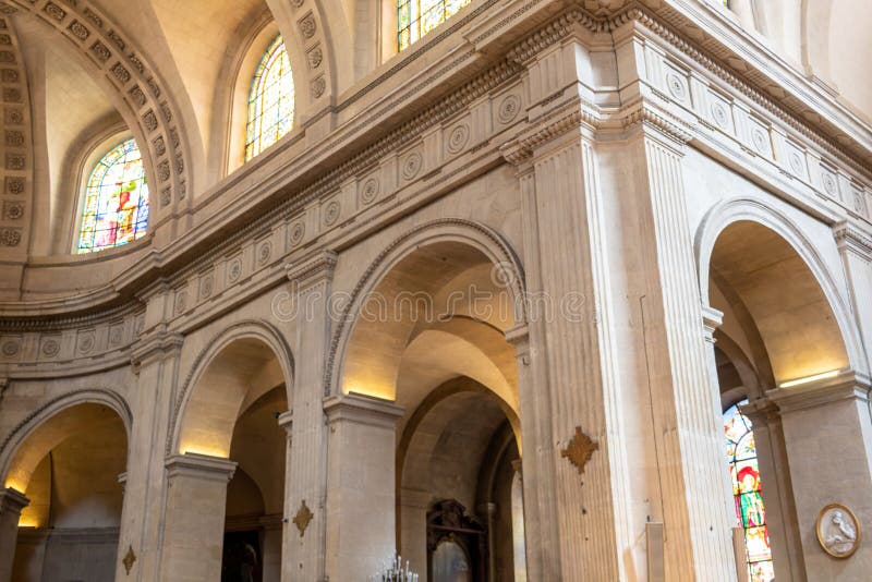 Interior of the cathedral editorial image. Image of monument - 266331235