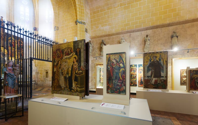 Interior of Cathedral Museum. Tarragona Editorial Stock Image - Image ...