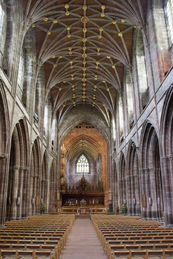 Chester Cathedral Interior stock photo. Image of england - 10215594