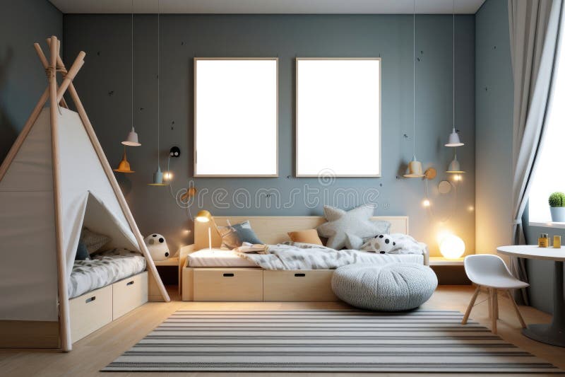 Interior of Wigwam, an Old Retro North Indian Dwelling Built from Twigs ...