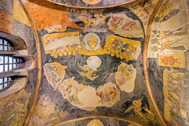 Interior of Chora Museum in Istanbul Editorial Photo - Image of ...