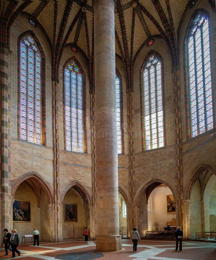 Interior of the Church of the Jacobin Convent Editorial Stock Image ...