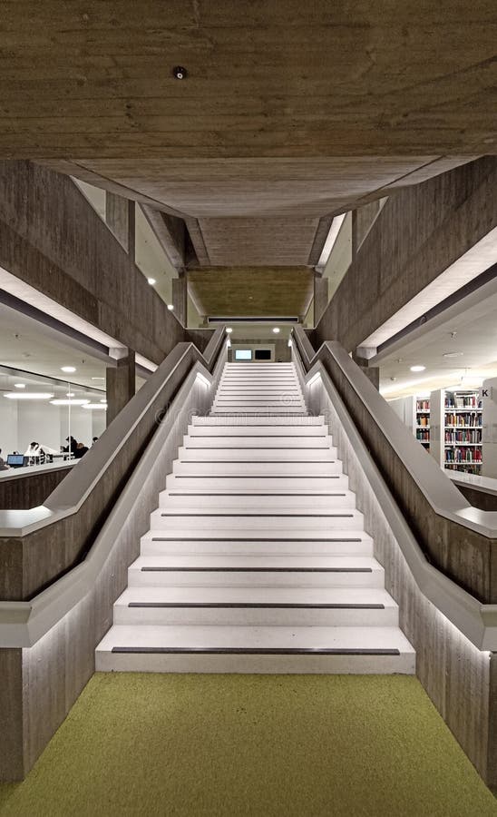 City Library, Stuttgart stock photo. Image of interior - 363509136