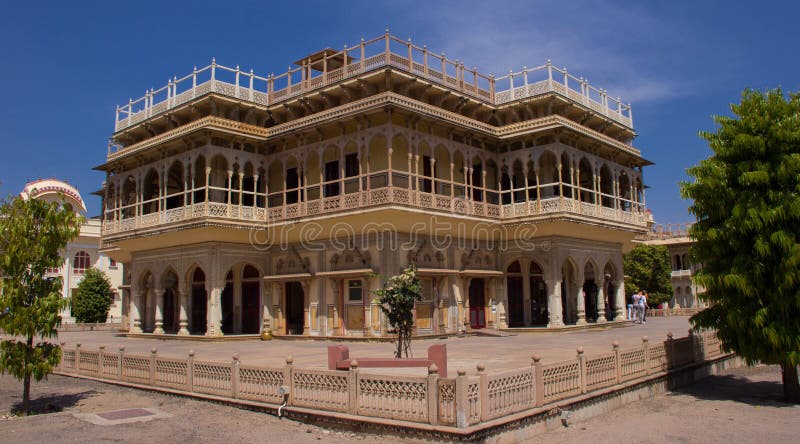 Interior of the City Palace Jaipur, India Editorial Photo - Image of ...