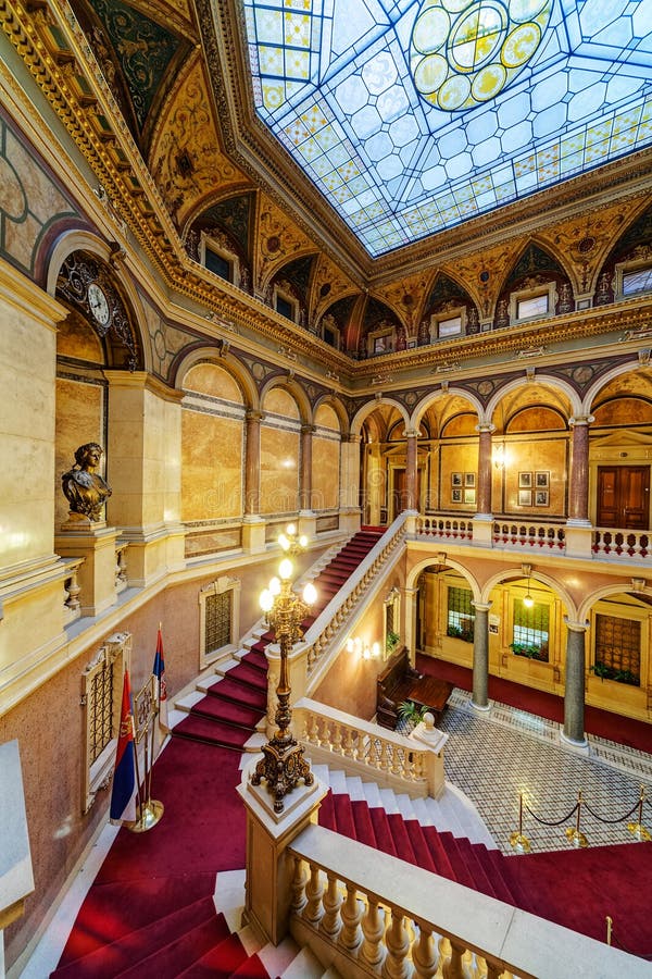 Interior of Classic Building Editorial Stock Photo - Image of castle ...