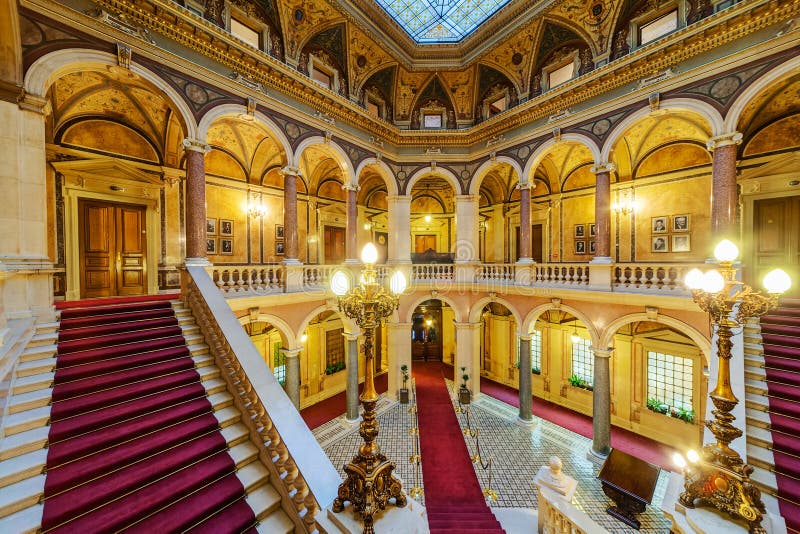 Interior of Classic Building Editorial Stock Photo - Image of castle ...