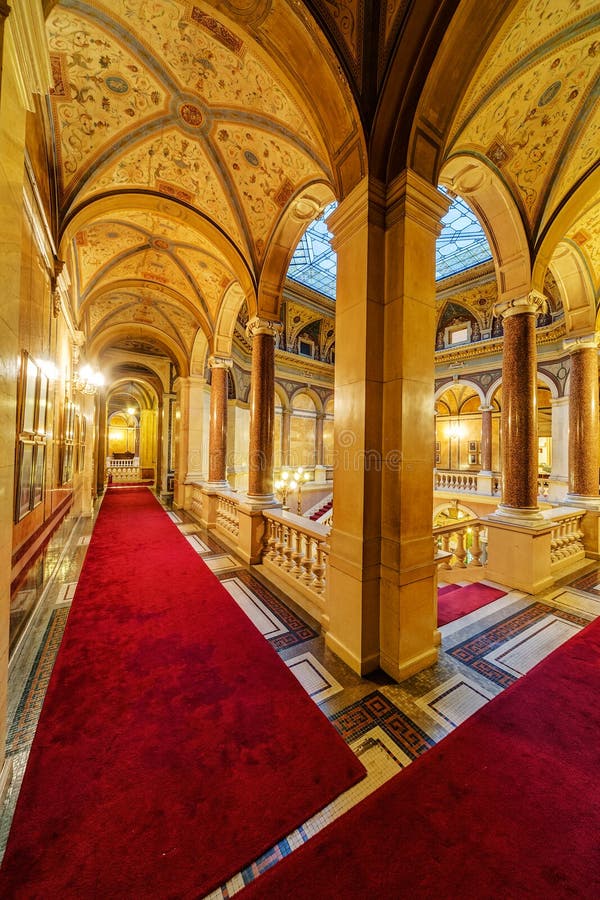 Interior of Classic Building Editorial Stock Photo - Image of castle ...