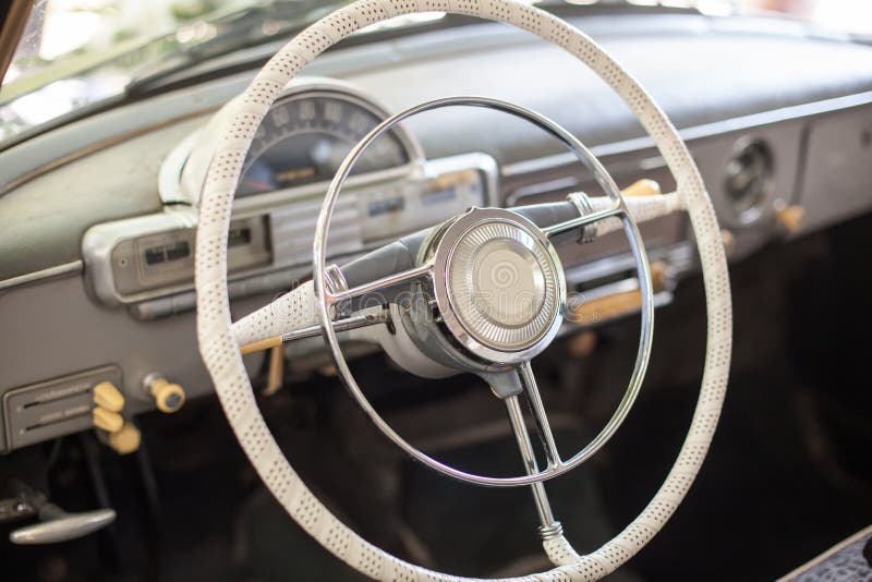 Old Volga Dashboard Wheel Stock Photos - Free & Royalty-Free Stock ...
