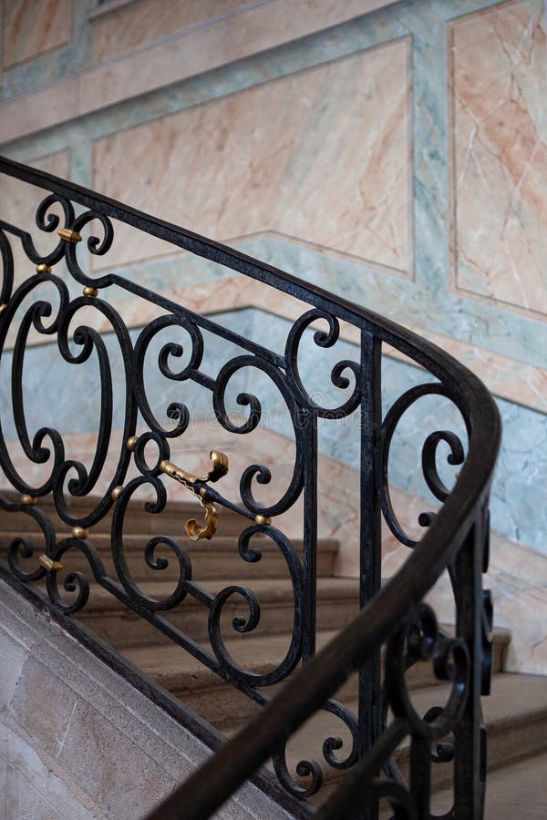 Interior of a Classic French Mansion Stock Photo - Image of stylish ...