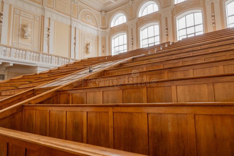 Interior of a Classical Auditorium Lecture Hall Editorial Image - Image ...