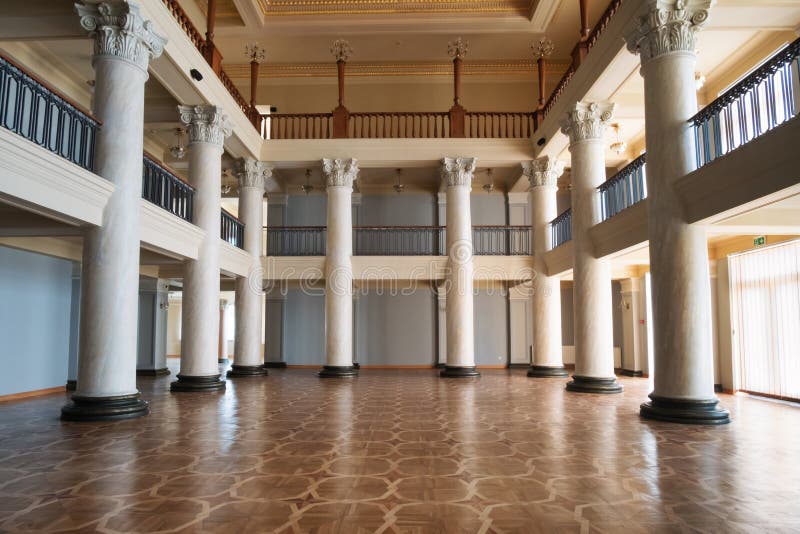 Interior of a Classical Building Stock Image - Image of urban, classic ...