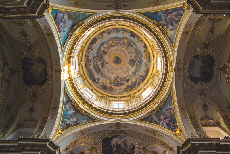 Interior of a Classical Cathedral Editorial Image - Image of duomo ...