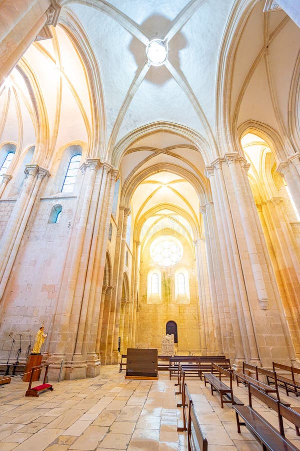 Interior of the Cloisters of the Batalha Monastery on the Right Side ...