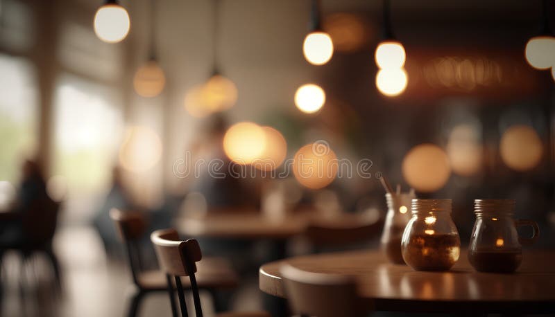 Coffee Shop Interior Lights Stock Illustrations – 796 Coffee Shop ...