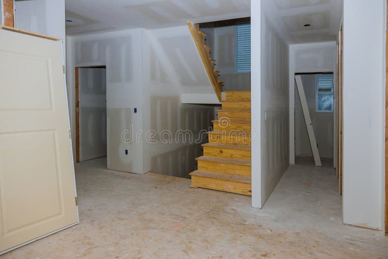 Interior Construction of Housing Project with Remodeling, Rebuilding ...