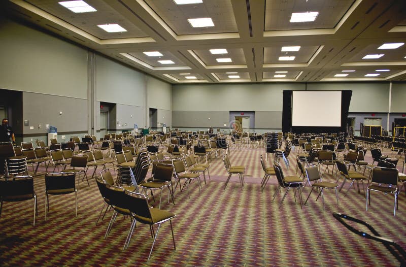 Interior of Convention Center Editorial Image - Image of working, room ...