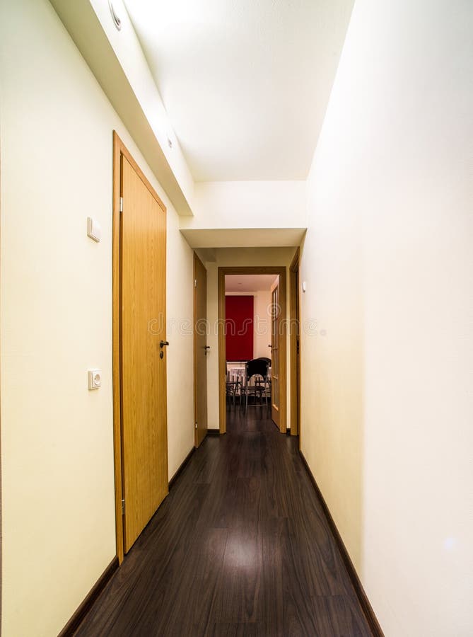 Interior corridor stock photo. Image of apartment, bright - 51089160