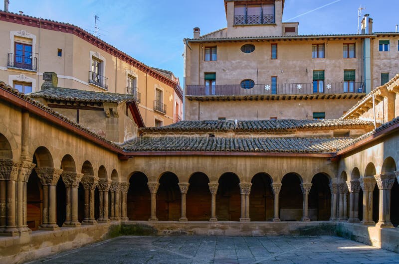 Monastery of San Pedro De Arlanza in Covarrubias Burgos Stock Photo ...