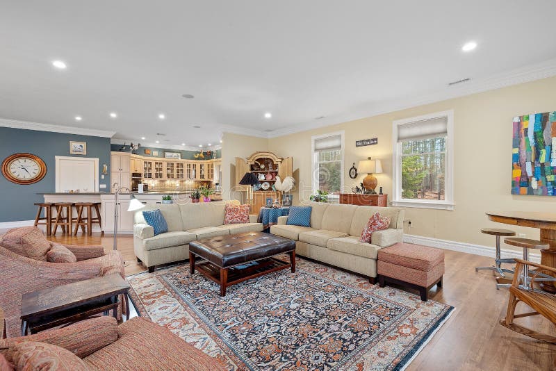 Interior of a Cozy and Comfortable House Stock Photo - Image of indoor ...