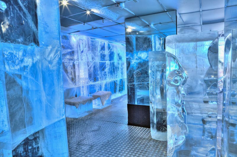 Interior de bar de gelo foto de stock editorial. Imagem de projeto ...