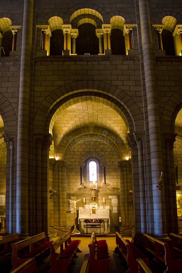 Interior Da Catedral De Santo Nicholas Em Monaco Imagem de Stock ...