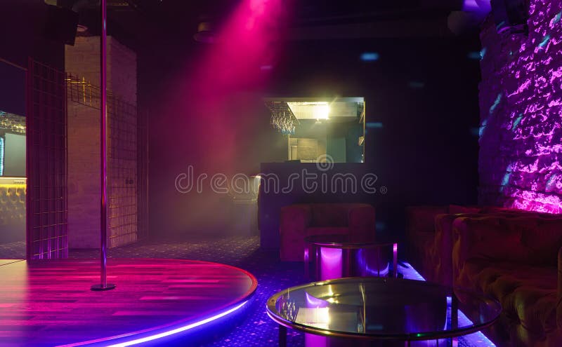 Interior de discoteca foto de archivo. Imagen de lujo - 230106158