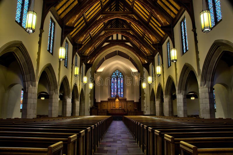 Interior de la capilla imagen de archivo. Imagen de altar - 26330683