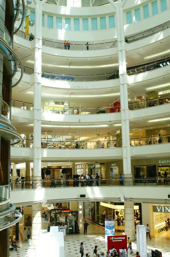 Interior De Las Torres Gemelas Foto de archivo editorial - Imagen: 21218693