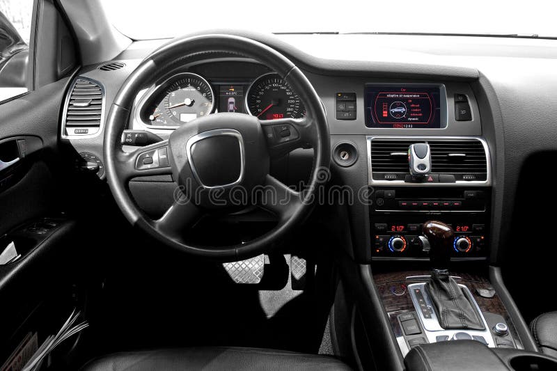 Interior de un coche imagen de archivo. Imagen de utilitario - 15384413