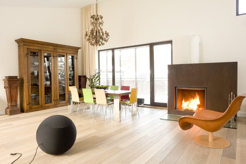 Interior de un cuarto imagen de archivo. Imagen de nuevo - 17710271