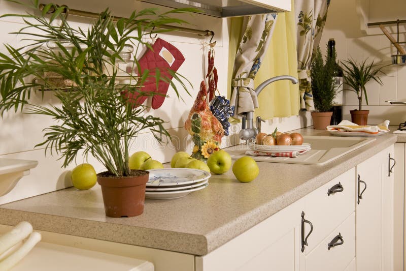 Interior De Un Cuarto Del Vector Foto de archivo - Imagen de alto, rico ...