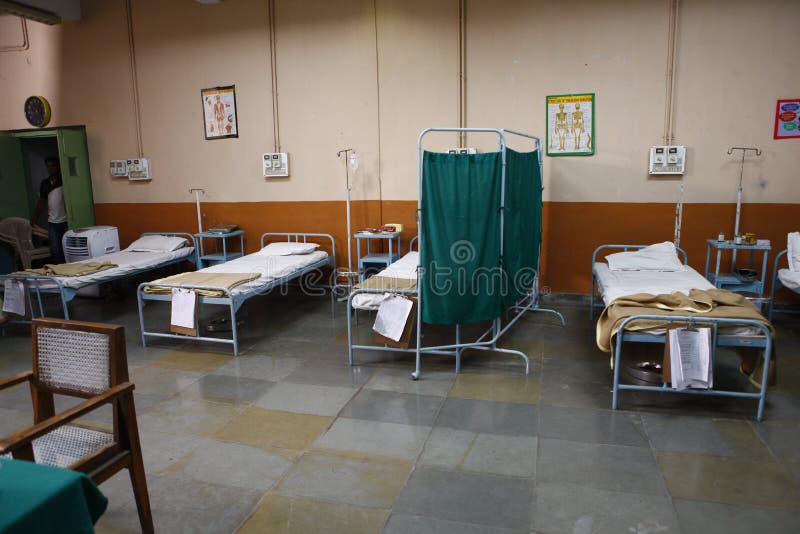 Interior De Un Hospital Indio Foto de archivo editorial - Imagen de ...
