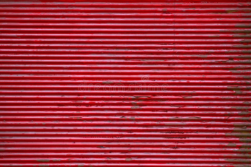 Red Metal Ribbed Surface. Pattern, Background, Texture, As a Background ...