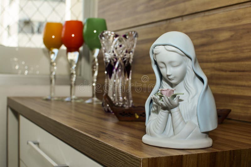 Interior Decoration Objects of a Residential Apartment Stock Photo ...