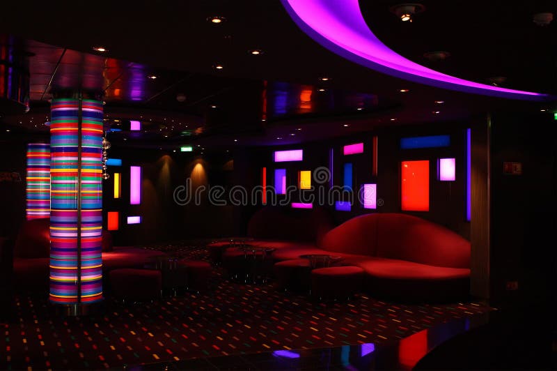 Club Interior De La Barra Y Del Disco Foto de archivo - Imagen de ...