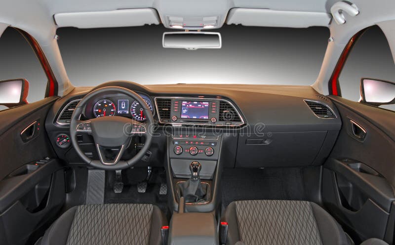 Interior del coche imagen de archivo. Imagen de correa - 36322407