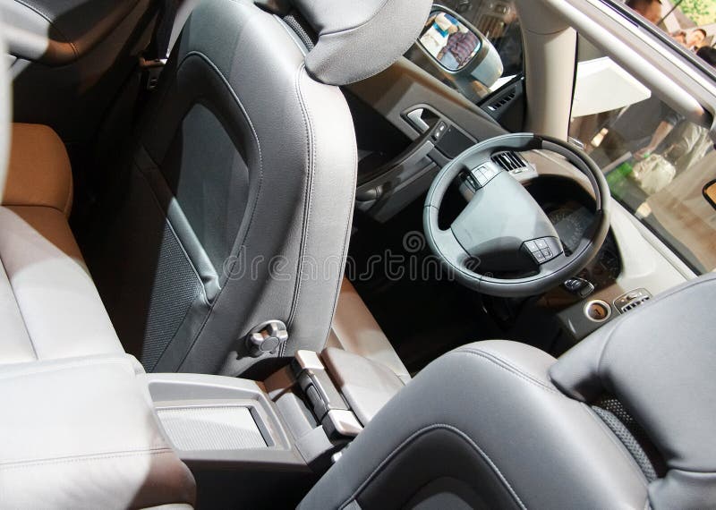 Interior del coche foto de archivo. Imagen de perspectiva - 5332242