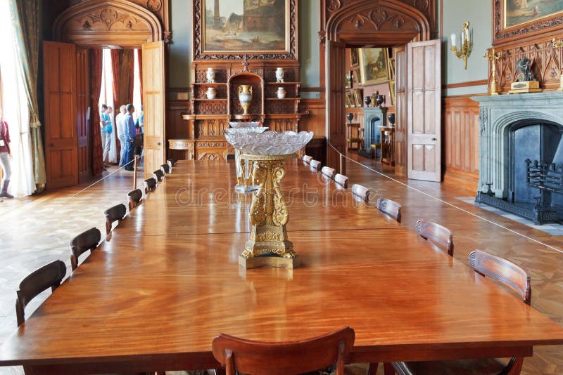 Interior Del Comedor Formal En El Palacio De Vorontsov Foto editorial ...
