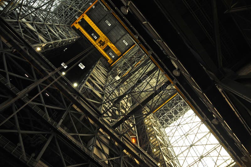 Interior Del VAB, Kennedy Space Center Fotografía editorial - Imagen de ...