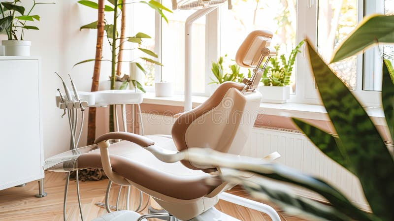 The Interior of the Dentistry in Pastel Colors Stock Photo - Image of ...