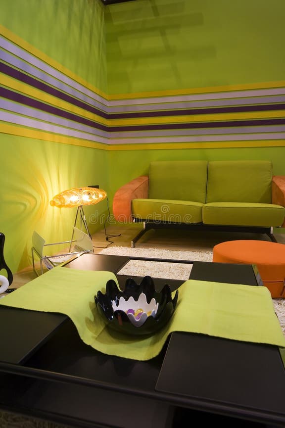 Interior Design stock image. Image of colourful, estate - 1555701